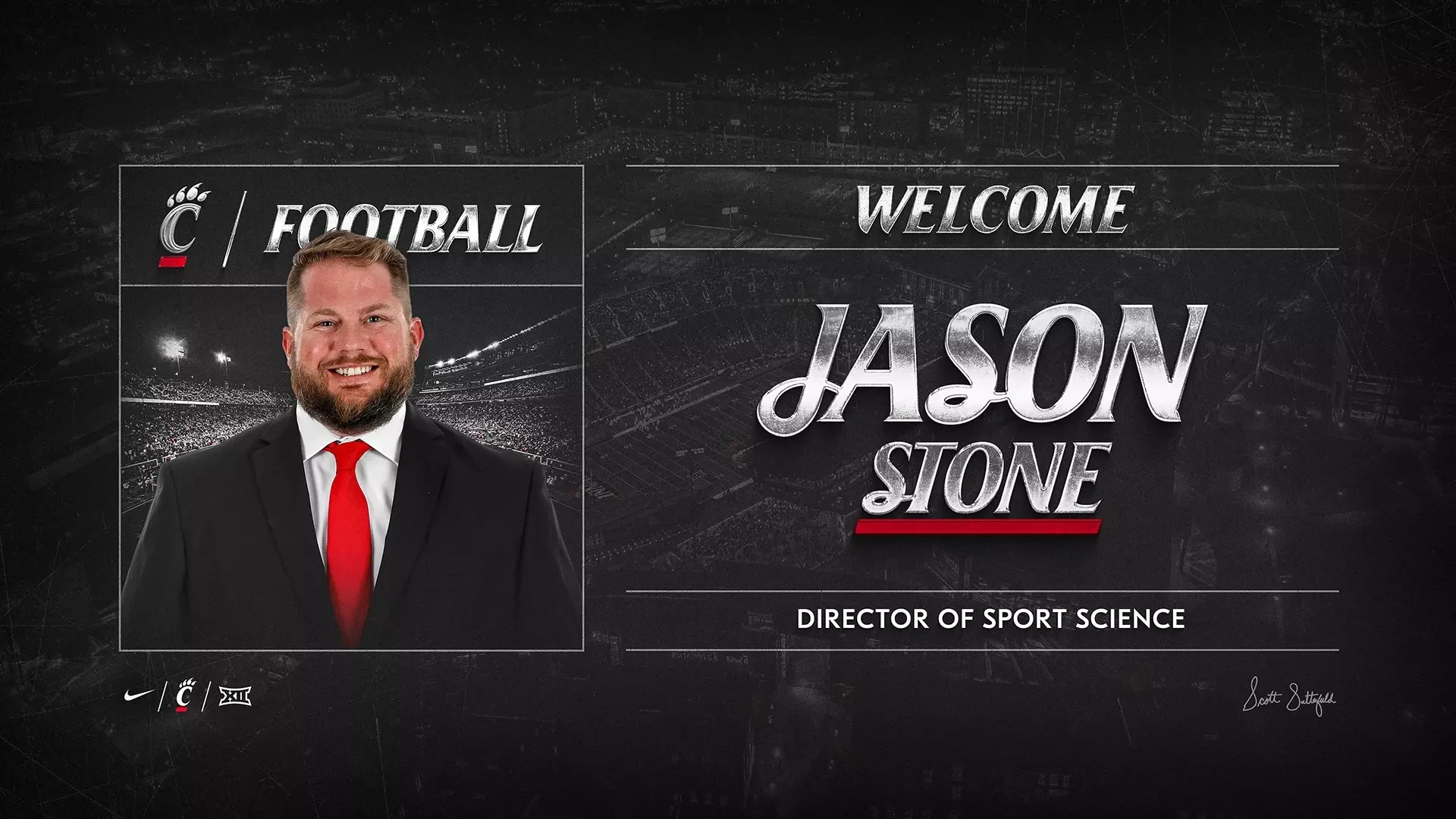 Cincinnati Football Announces Addition of Director of Sport Science Jason Stone - University of ...