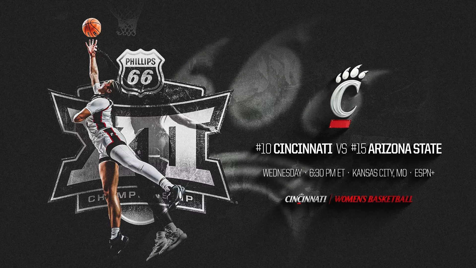 Cincinnati 10-Seed in Phillips 66 Big 12 Women's Basketball ...