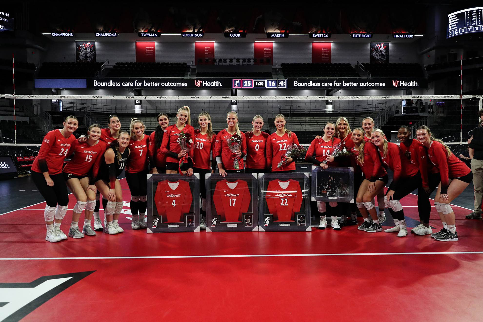 Cincinnati Sweeps No. 21 Colorado on Senior Night - University of ...