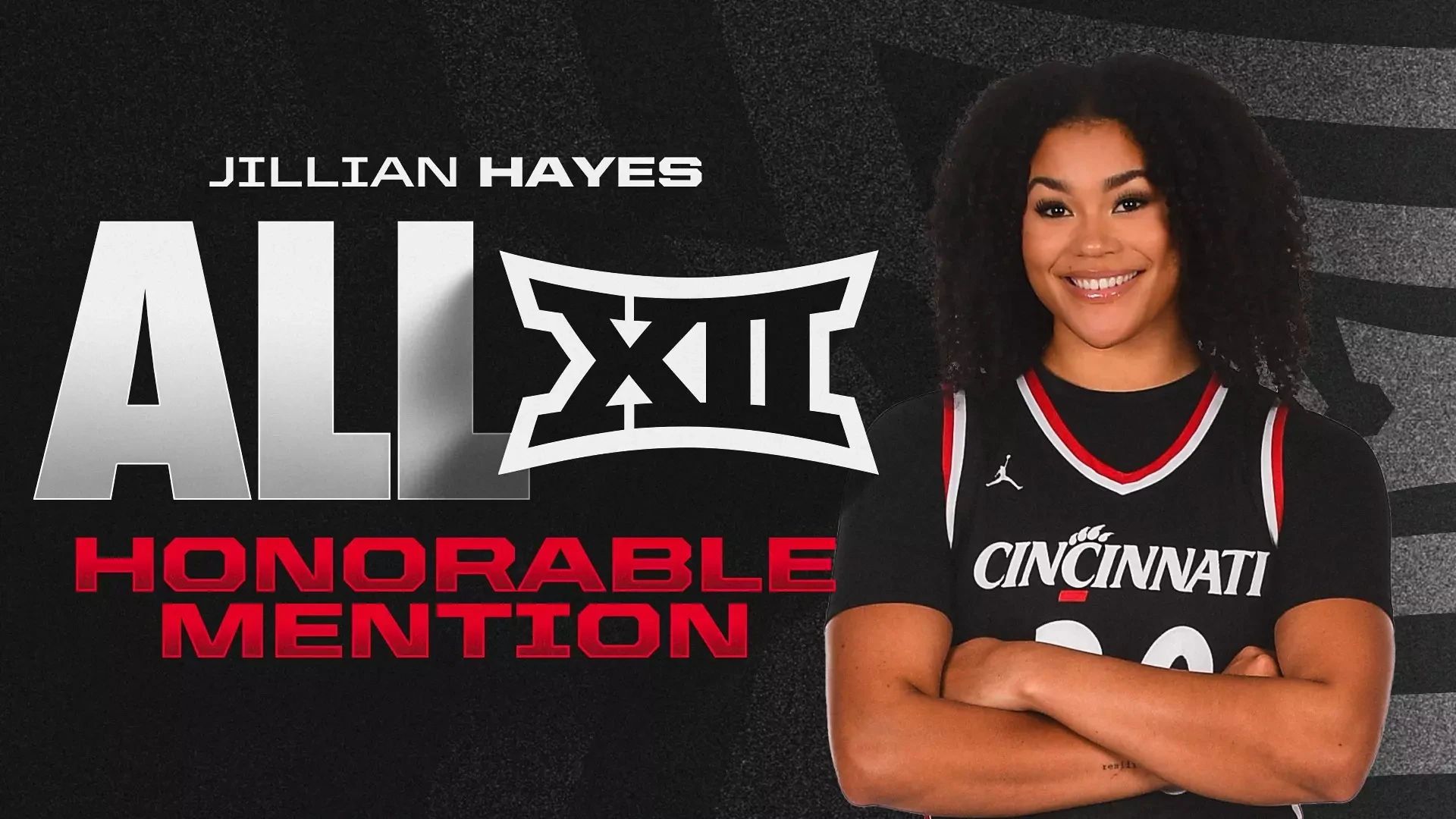 Jillian Hayes Named All-Big 12 Honorable Mention - University of ...