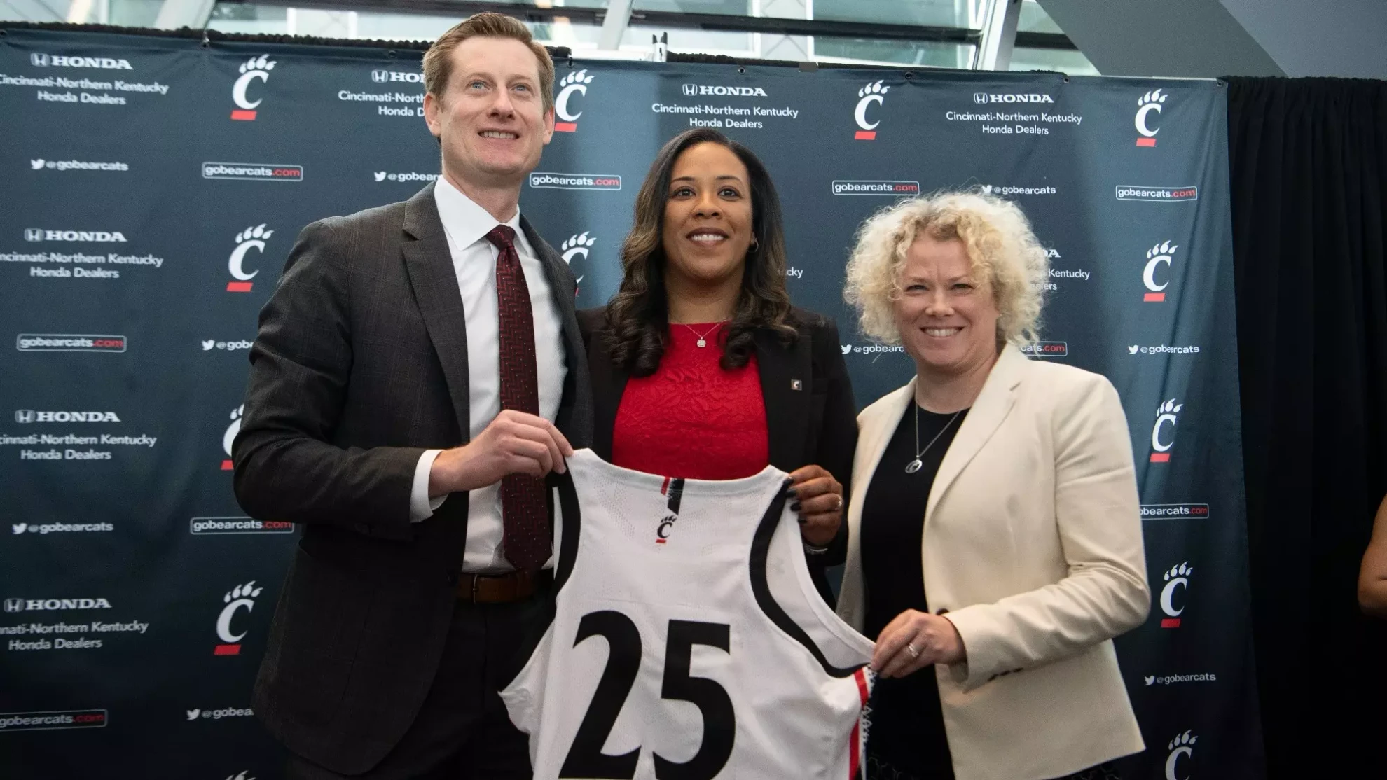 Cincinnati Officially Introduces Head Coach Katrina Merriweather ...