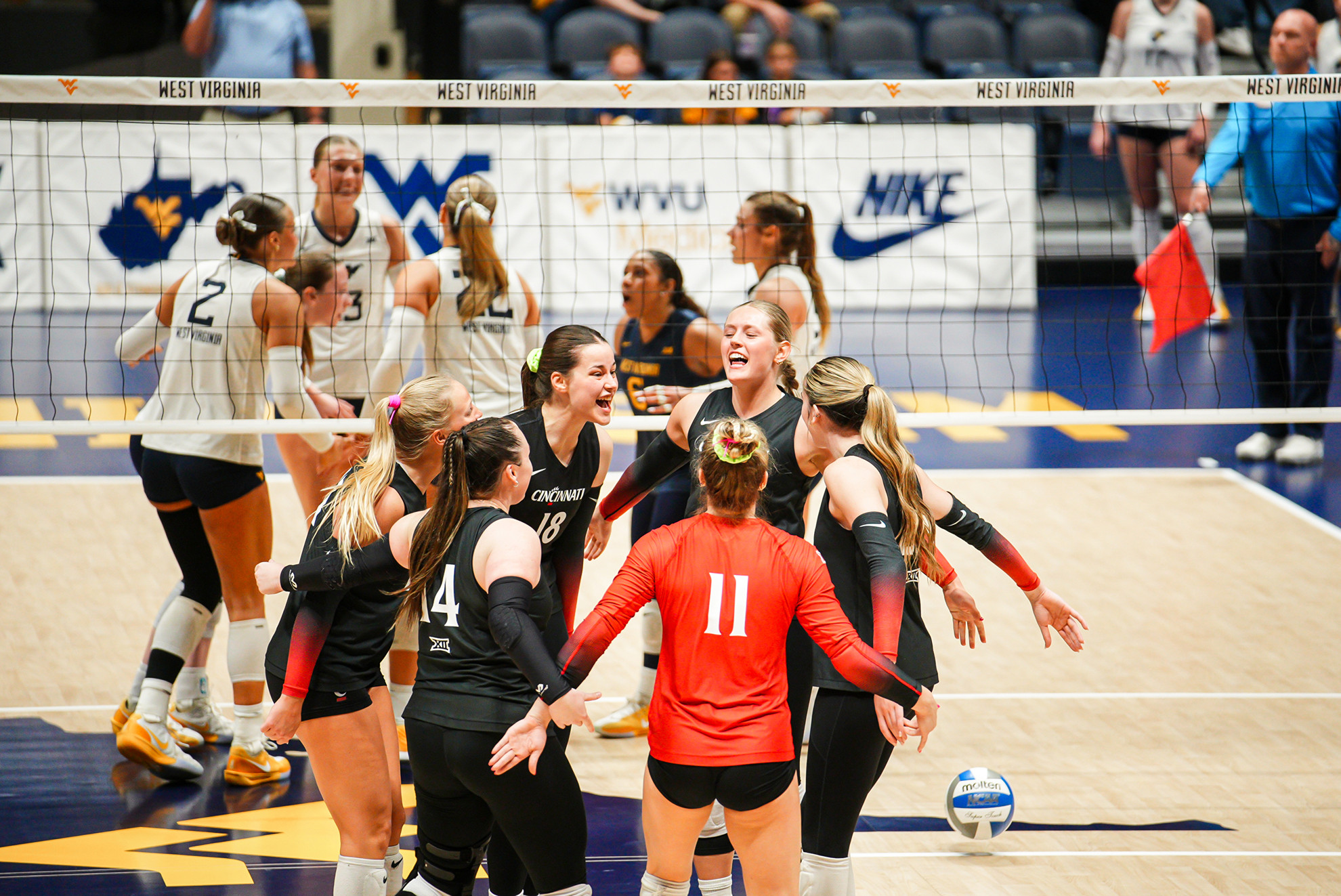 Cincinnati Sweeps Season Series Against West Virginia - University of ...