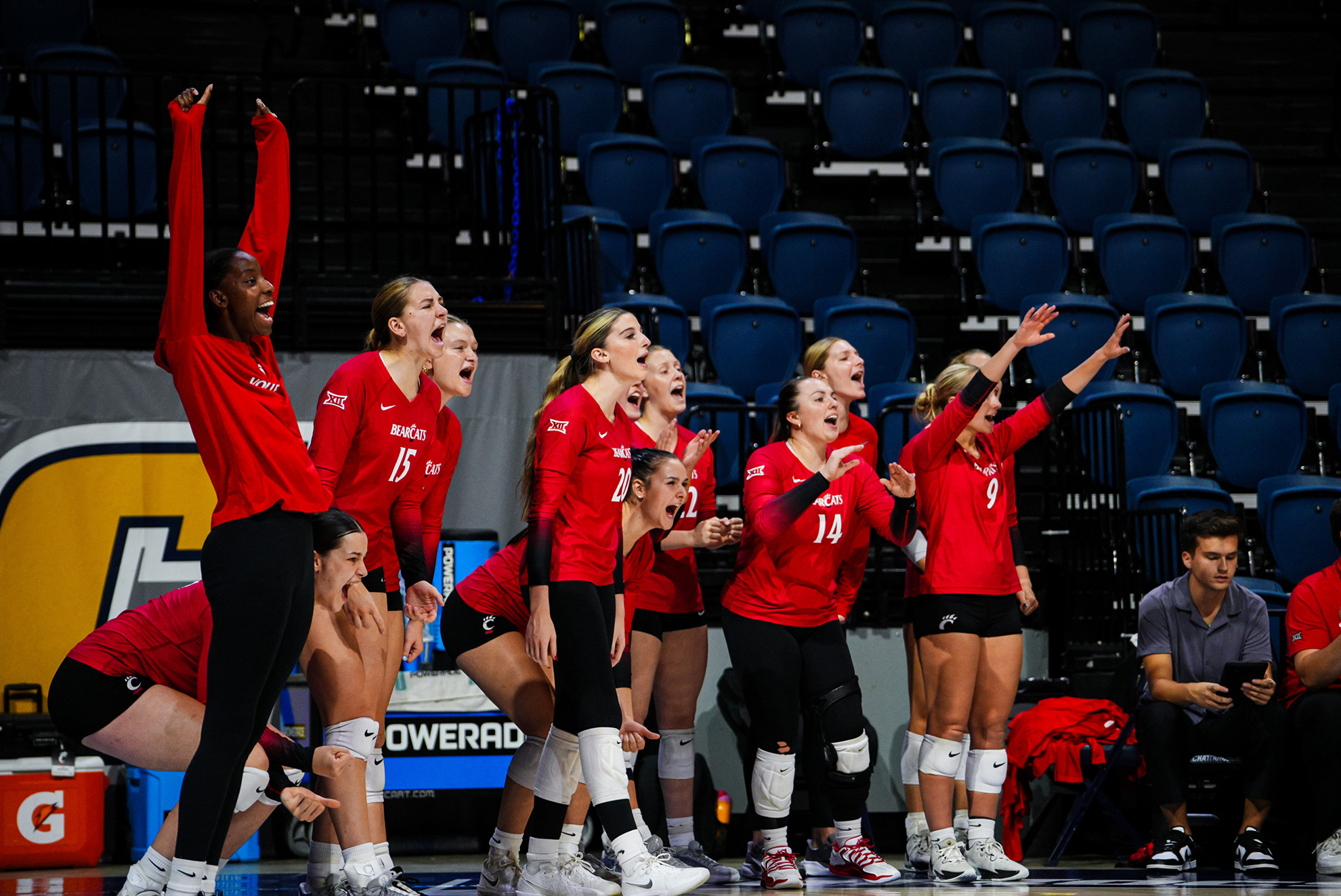 Cincinnati Earns Four-Set Win Over Ohio - University of Cincinnati ...