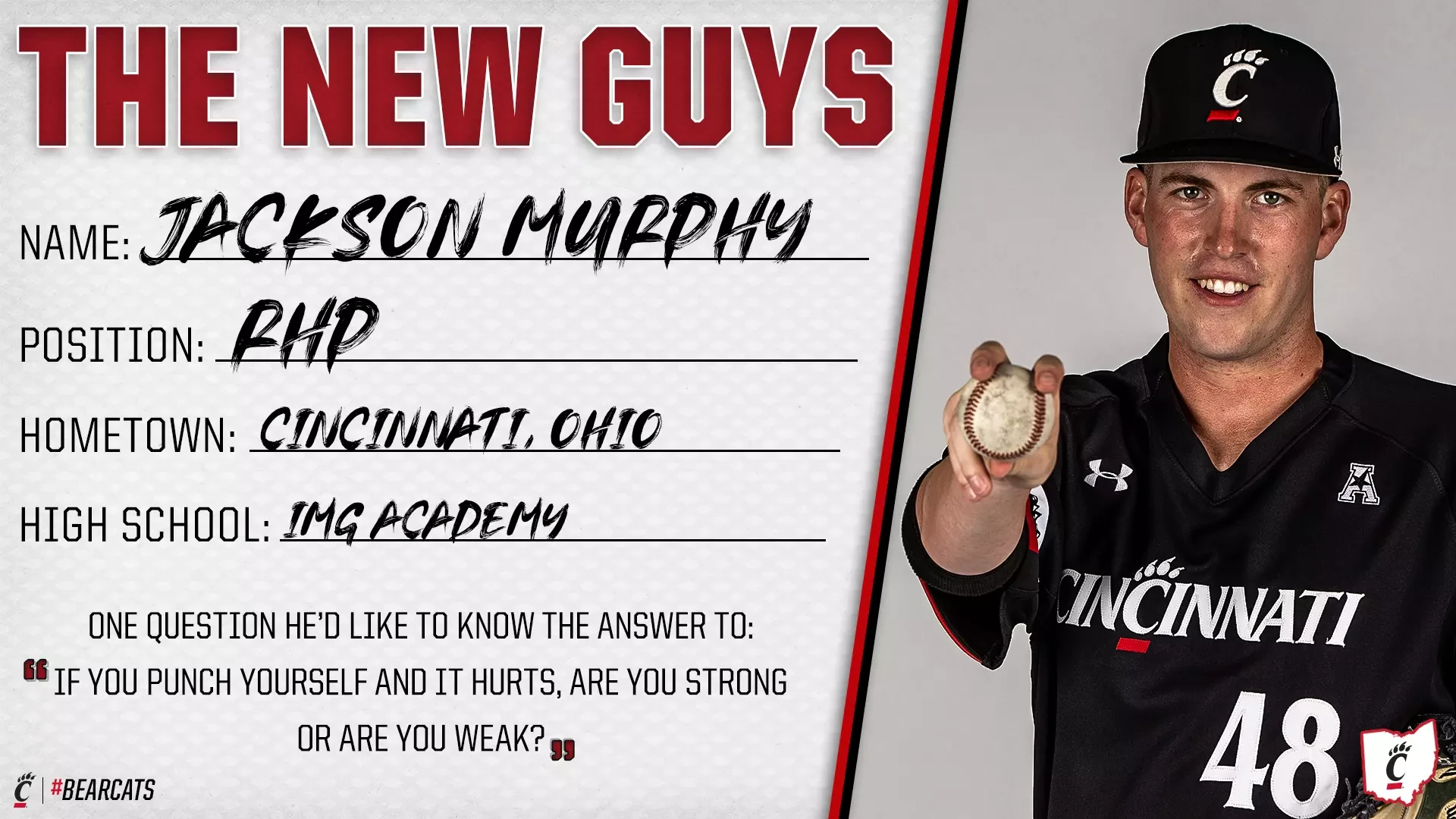 Get to Know: Jackson Murphy - University of Cincinnati Athletics ...