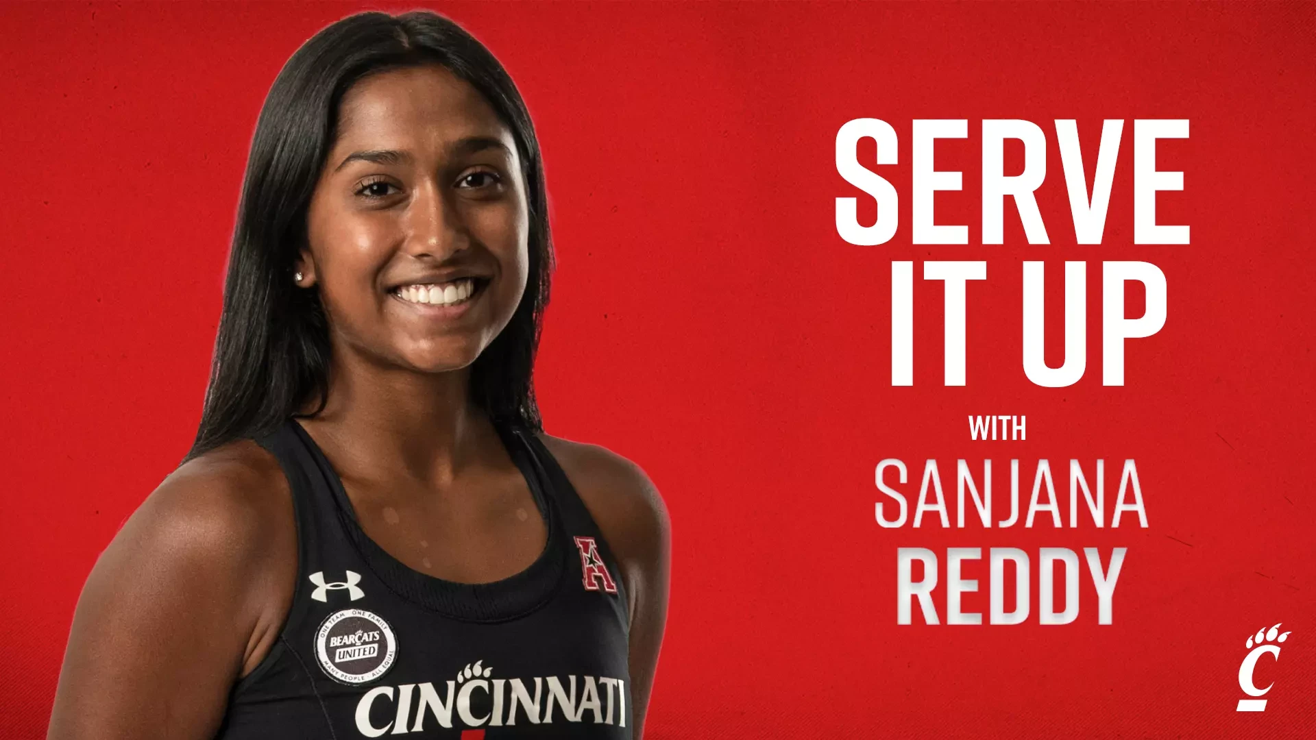 Serve it Up With Sanjana Reddy - University of Cincinnati Athletics ...