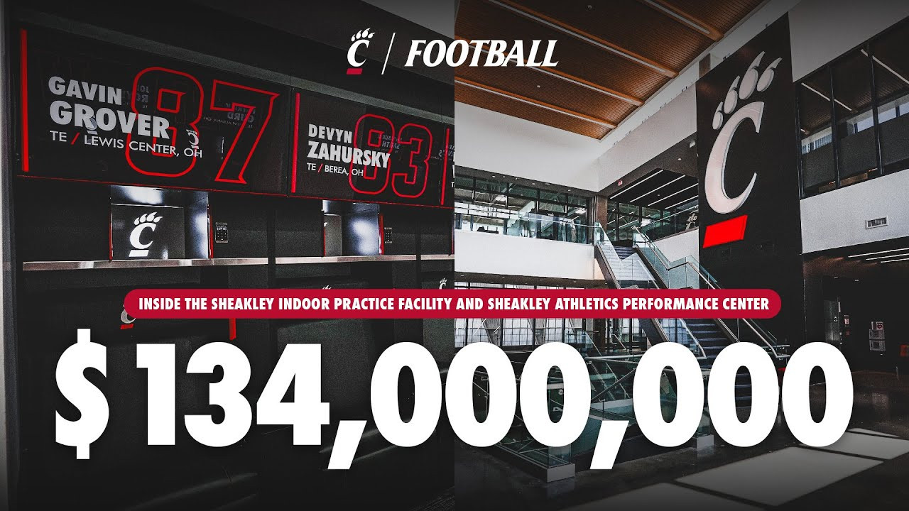 Inside the Cincinnati Bearcats' New Premier $134,000,000 Football ...