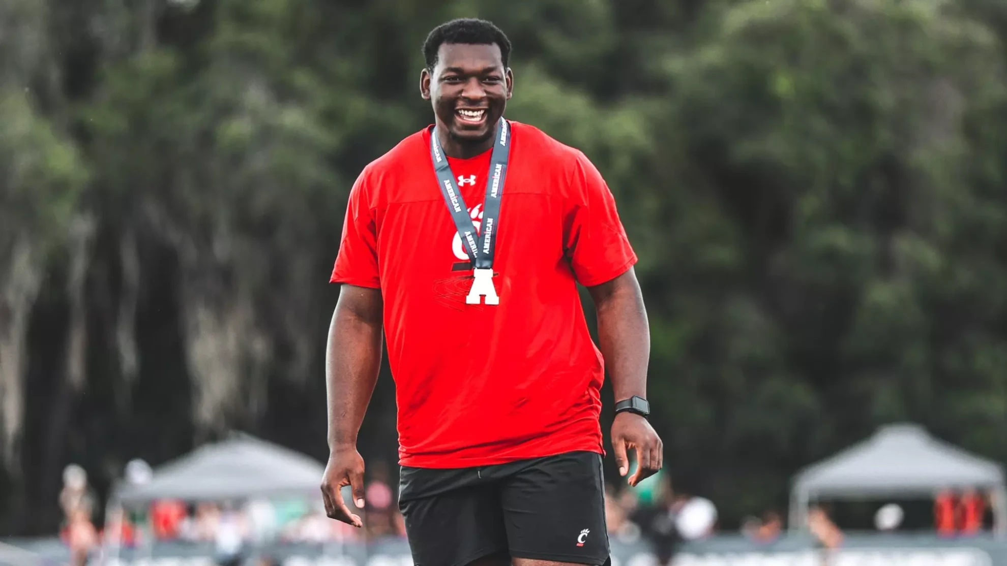 Moudani-Likibi Named AAC Men’s Outdoor Field Most Outstanding Performer - University of ...