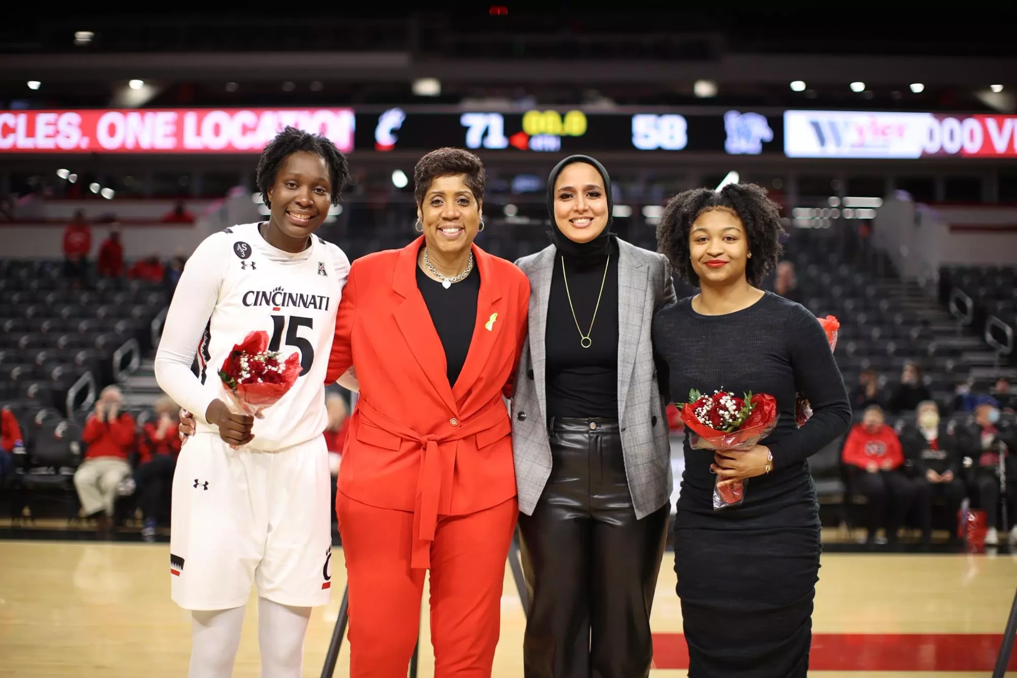 WBB Defeats Memphis 71-58 on Senior Night - University of Cincinnati ...
