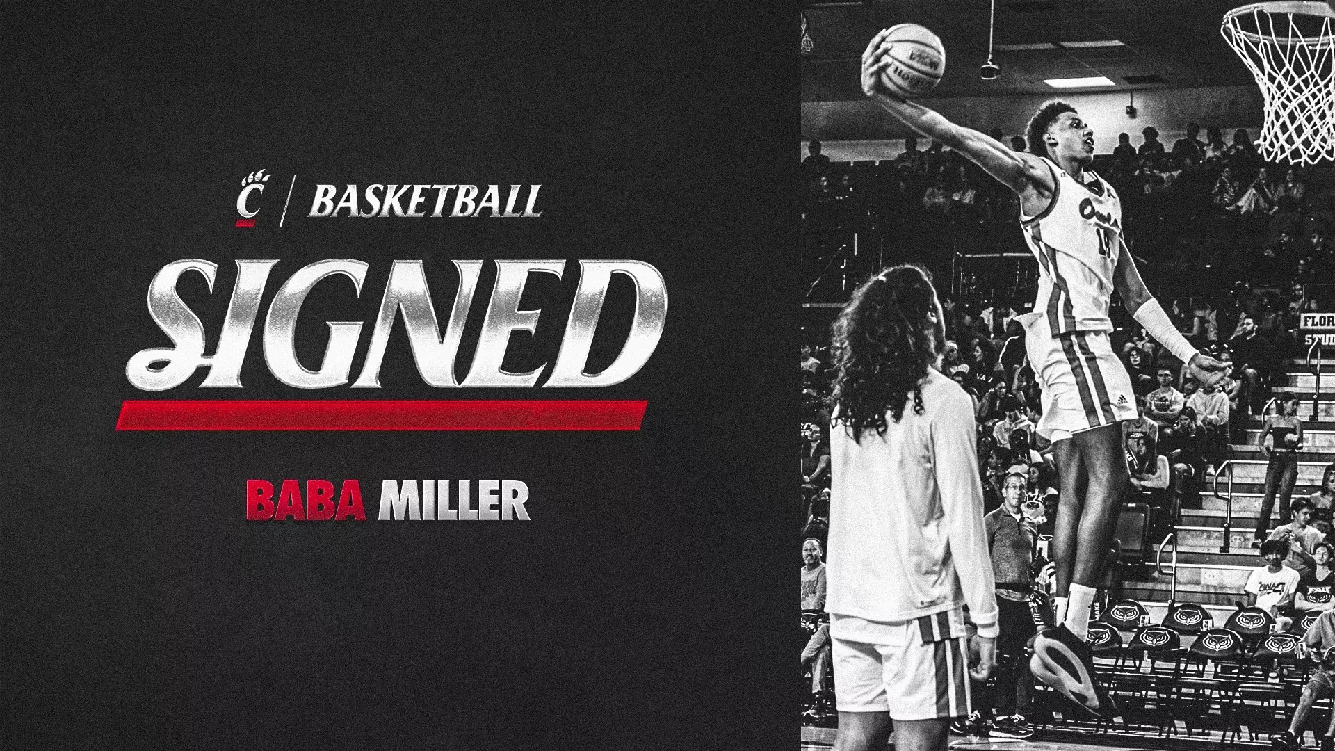 Men's Basketball Signs Baba Miller - University of Cincinnati Athletics ...