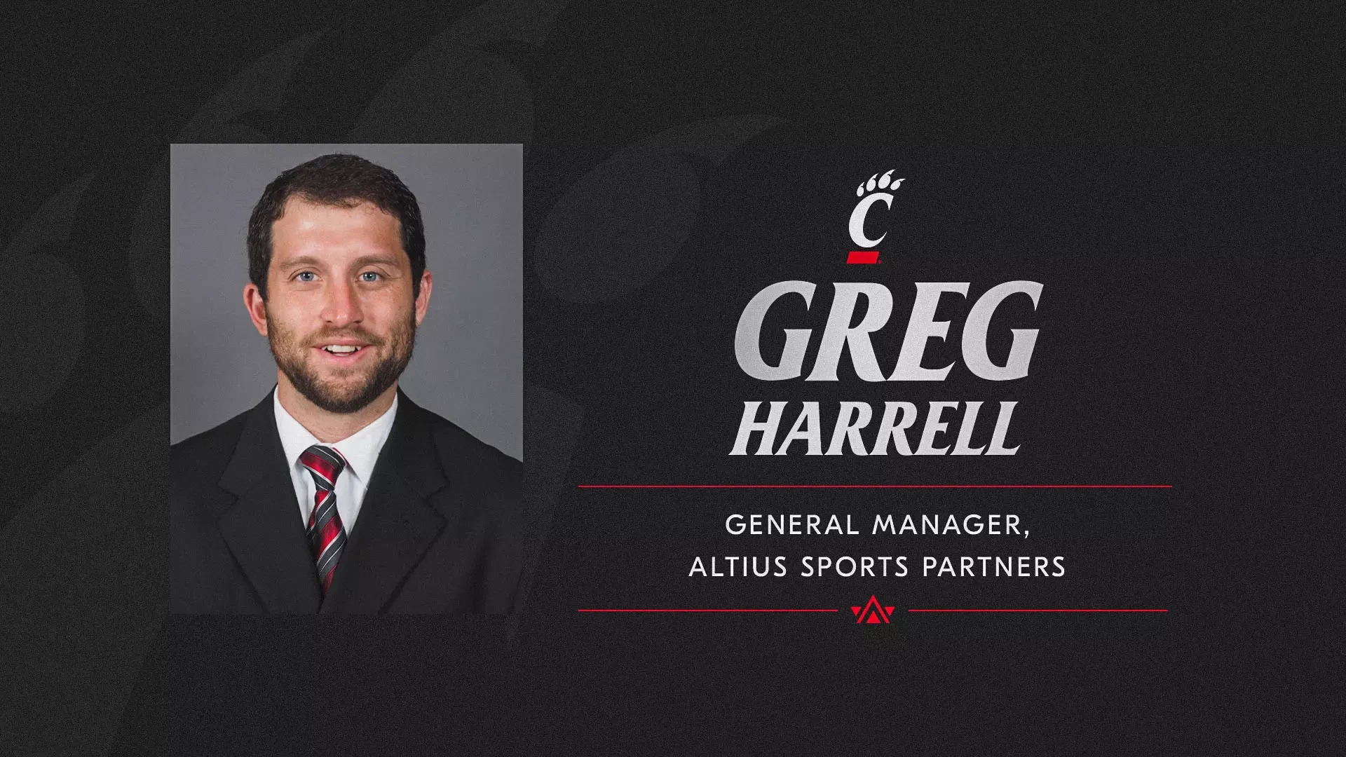 Greg Harrell Named GM of Altius Sports’ On-Campus NIL Department at Cincinnati Athletics ...