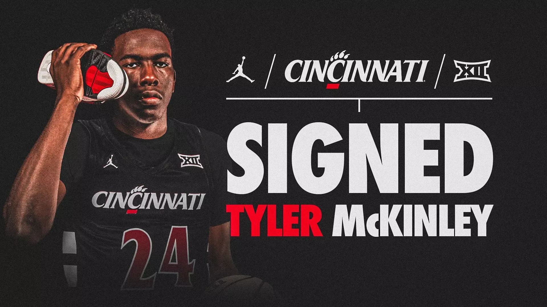 Tyler McKinley Signs with Men's Basketball - University of Cincinnati Athletics - Official ...