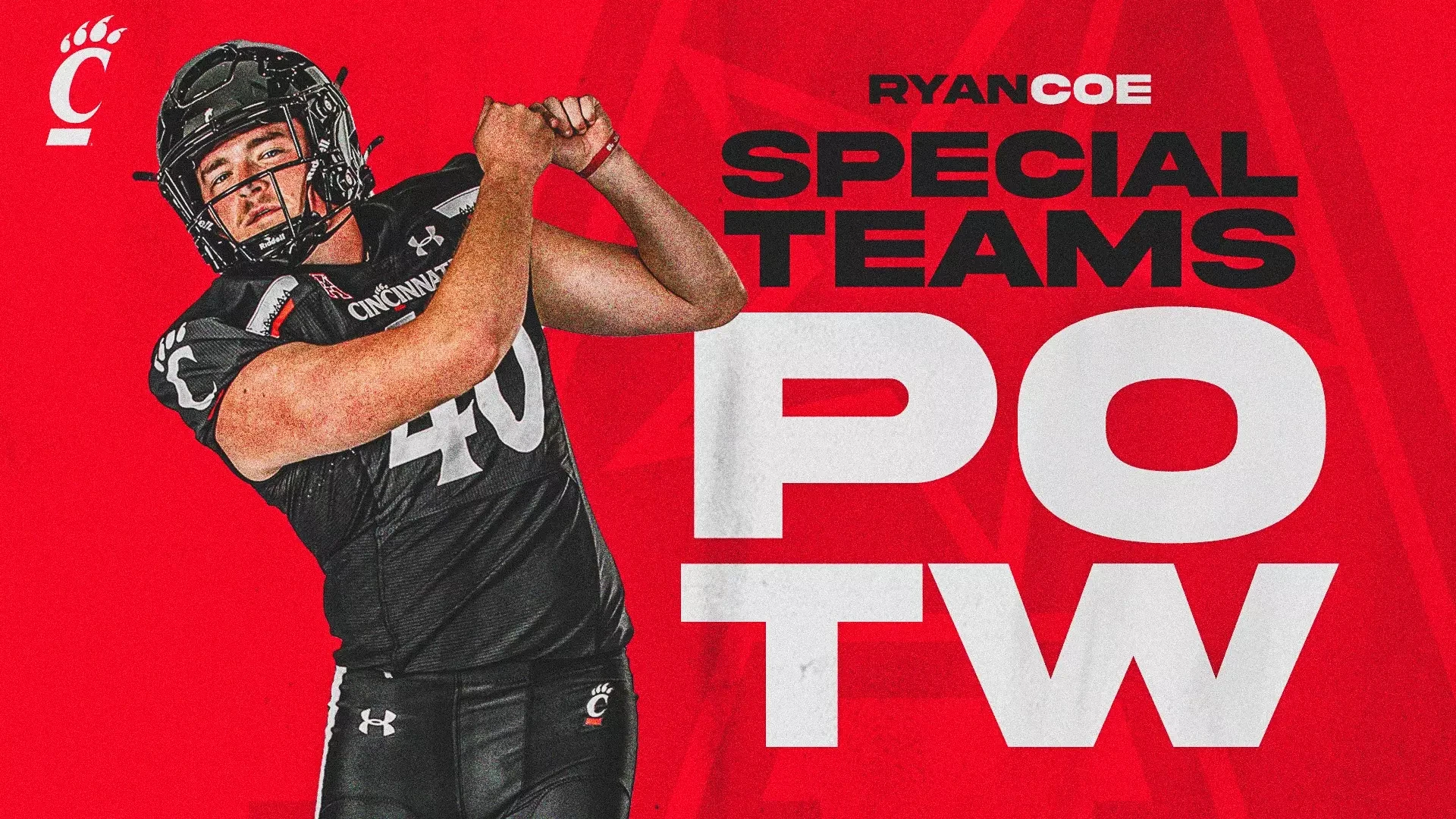 Coe Collects AAC Special Teams Player of the Week Honor - University of ...