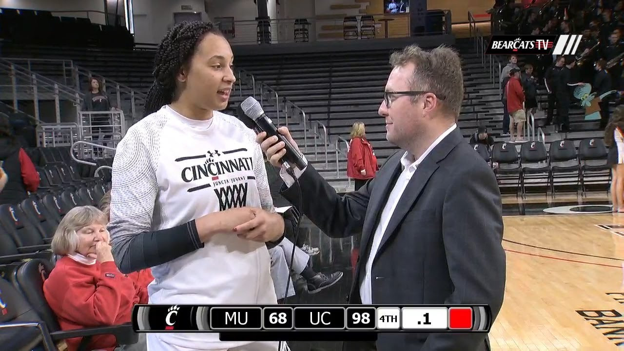 Postgame Interview: Angel Rizor - University of Cincinnati Athletics ...
