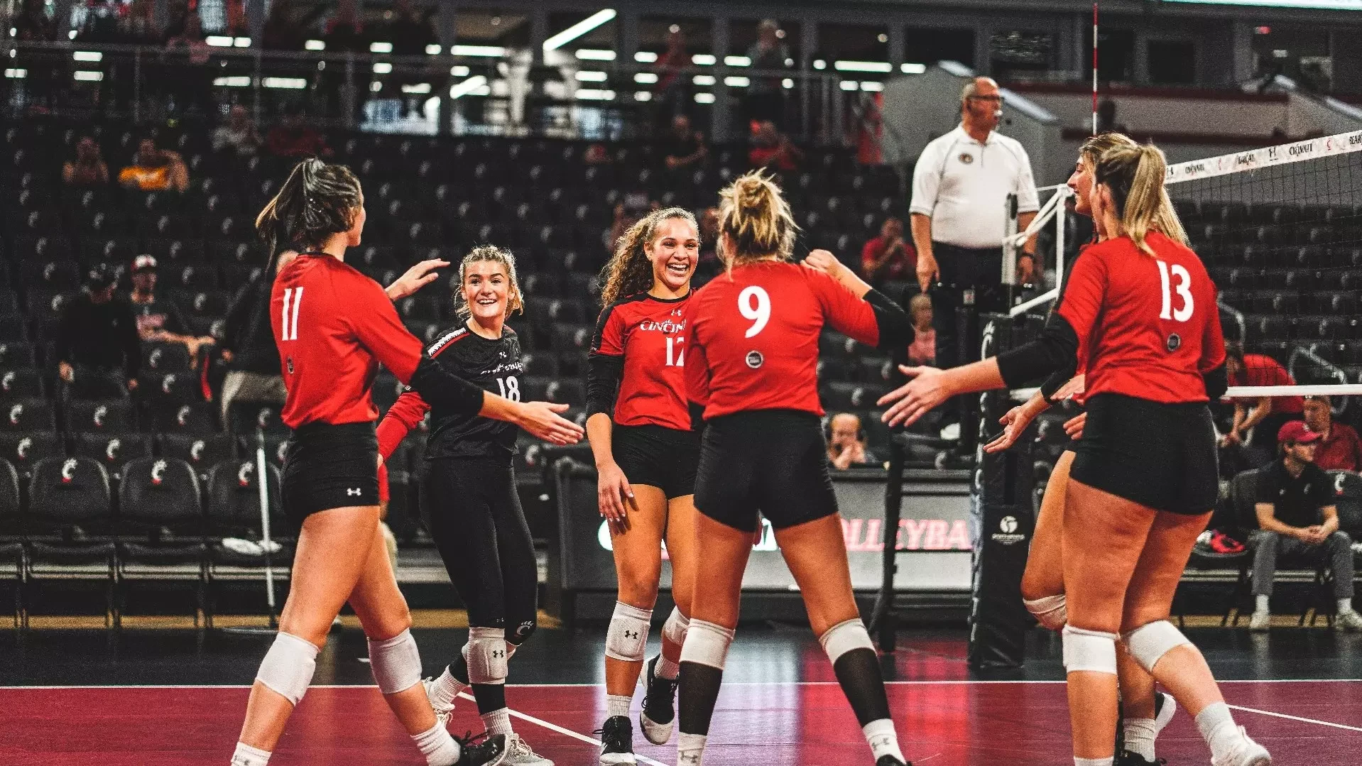 Strong Serving Powers Cincinnati Past USF - University of Cincinnati ...