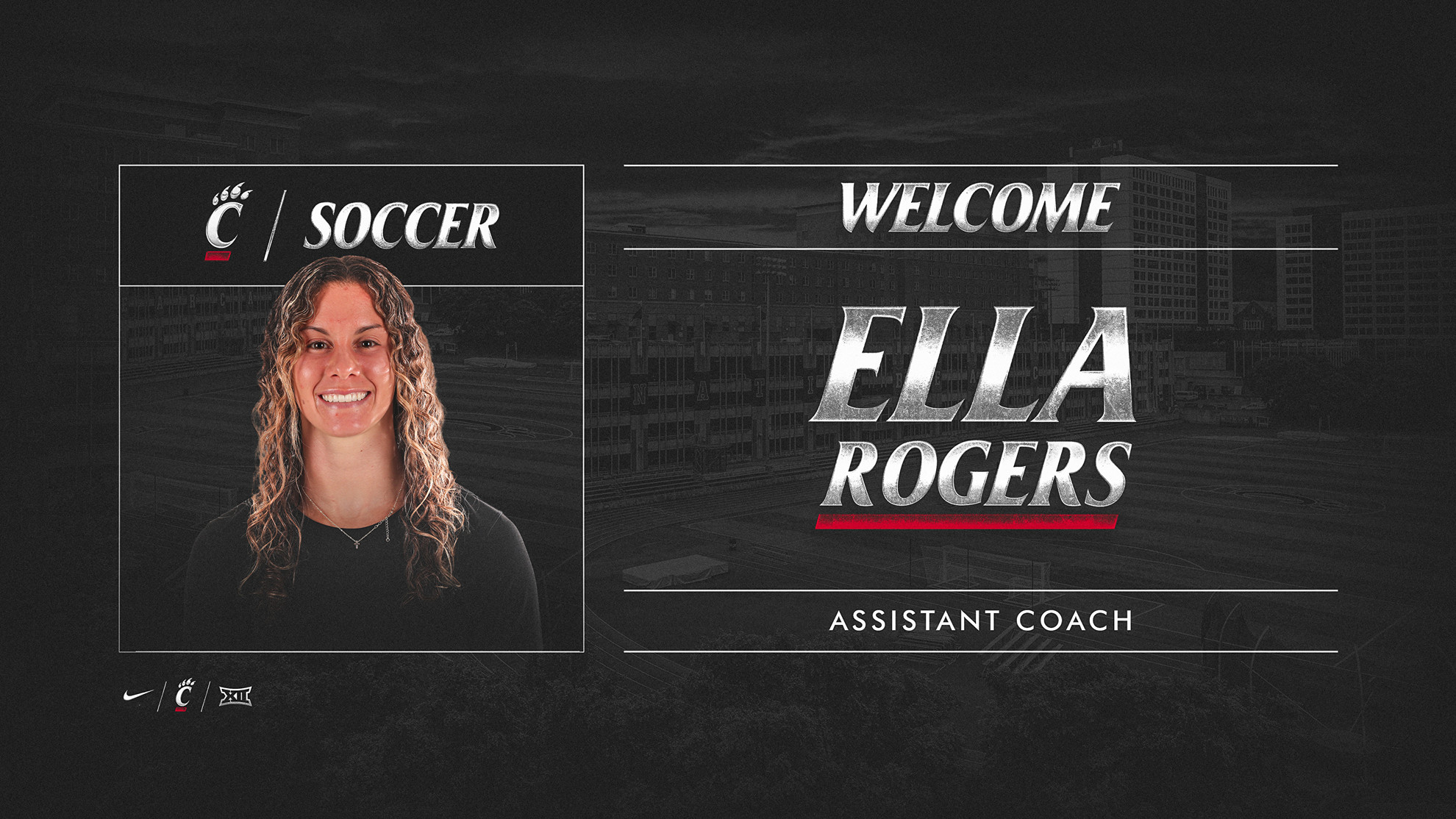Cincinnati Welcomes Ella Rogers to Coaching Staff - University of ...