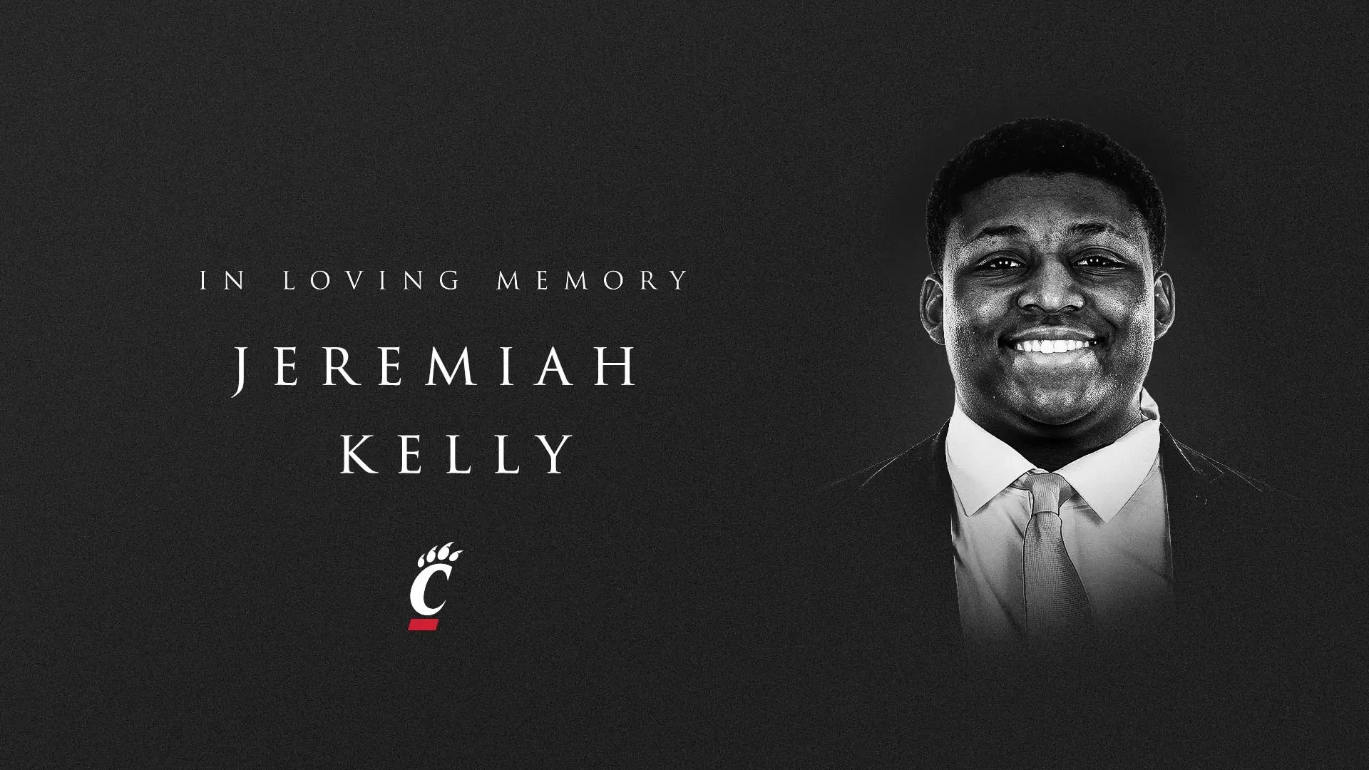 Cincinnati Athletics Mourns the Loss of Football Player Jeremiah Kelly - University of ...